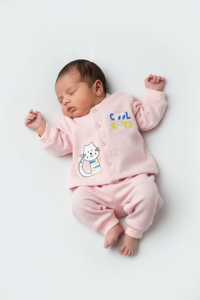 Baby Bunny Terry Stuff Body suit With Cap – UGUR.PK